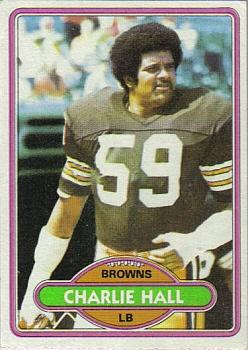 Charlie Hall 1980 Topps #298 Base Price Guide - Sports Card Investor