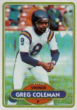 Greg Coleman Football Cards Price Guide - Sports Card Investor