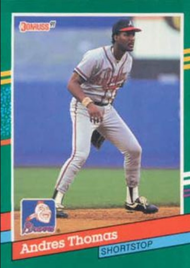 Andres Thomas 1991 Donruss #491 Base Price Guide - Sports Card Investor
