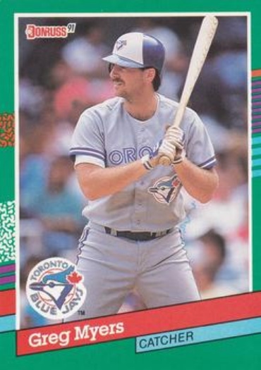 Greg Myers Baseball Cards Price Guide - Sports Card Investor