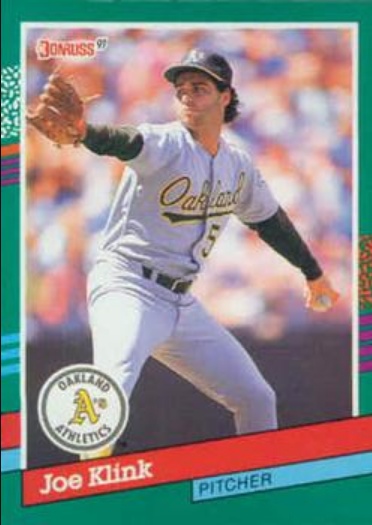 Joe Klink Baseball Cards Price Guide - Sports Card Investor