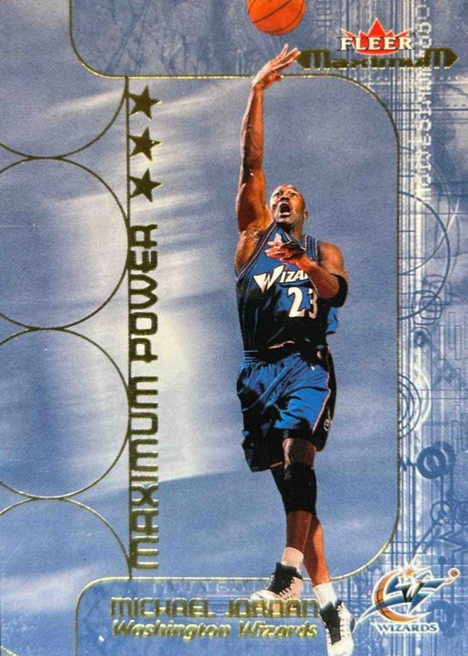 Michael Jordan 2001 Fleer Maximum #2MX Maximum Power Price Guide ...