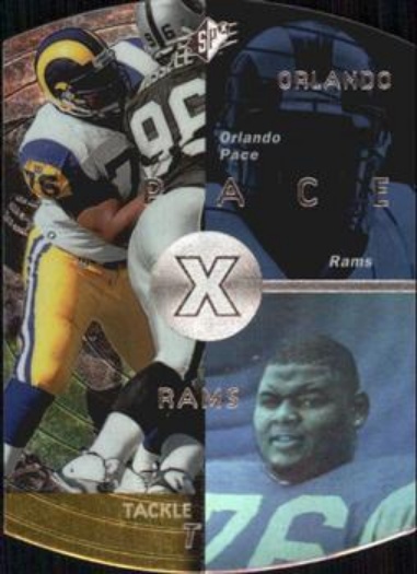 Orlando Pace 1998 SPx #43 Base Price Guide - Sports Card Investor