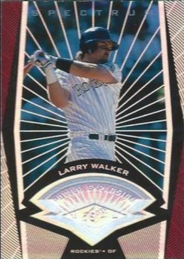 Larry Walker 1998 SPx Finite #33 Spectrum /2250 Price Guide - Sports ...