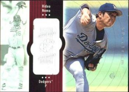 Hideo Nomo 1998 SPx Finite #93 Spectrum /2250 Price Guide - Sports Card Investor