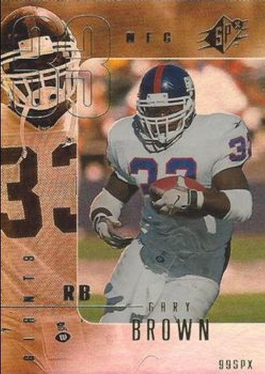 Gary Brown Football Cards Price Guide - Sports Card Investor