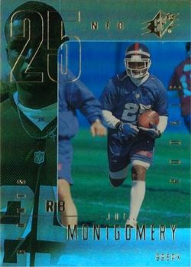 Joe Montgomery Football Cards Price Guide - Sports Card Investor