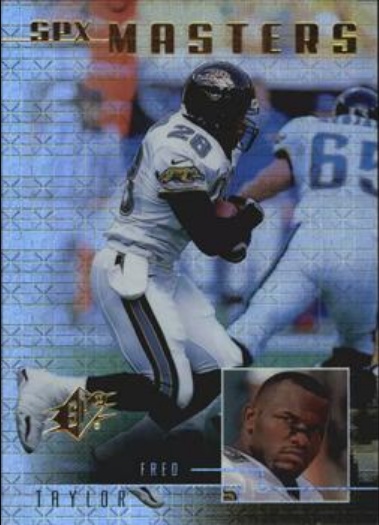 Fred Taylor 1999 SPx #M8 Masters Price Guide - Sports Card Investor
