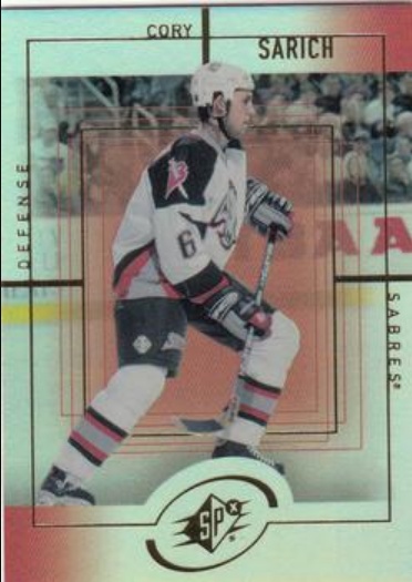 Cory Sarich 1999 SPx #18 Base /1999 Price Guide - Sports Card Investor