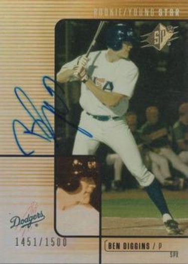 Ben Diggins Baseball Cards Price Guide - Sports Card Investor
