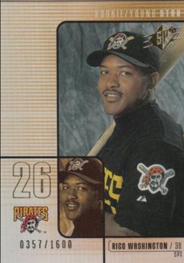 Rico Washington Baseball Cards Price Guide - Sports Card Investor