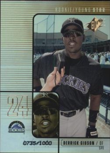 Derrick Gibson Baseball Cards Price Guide - Sports Card Investor
