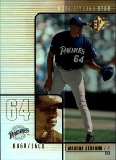 Wascar Serrano 2000 SPx #123 Base /1500 Price Guide - Sports Card Investor