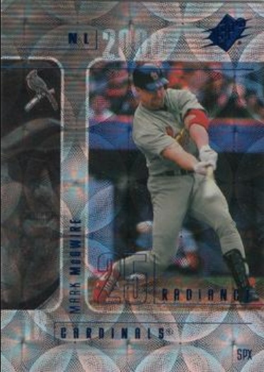 Mark McGwire 2000 SPx #24 Radiance /100 Price Guide - Sports Card Investor