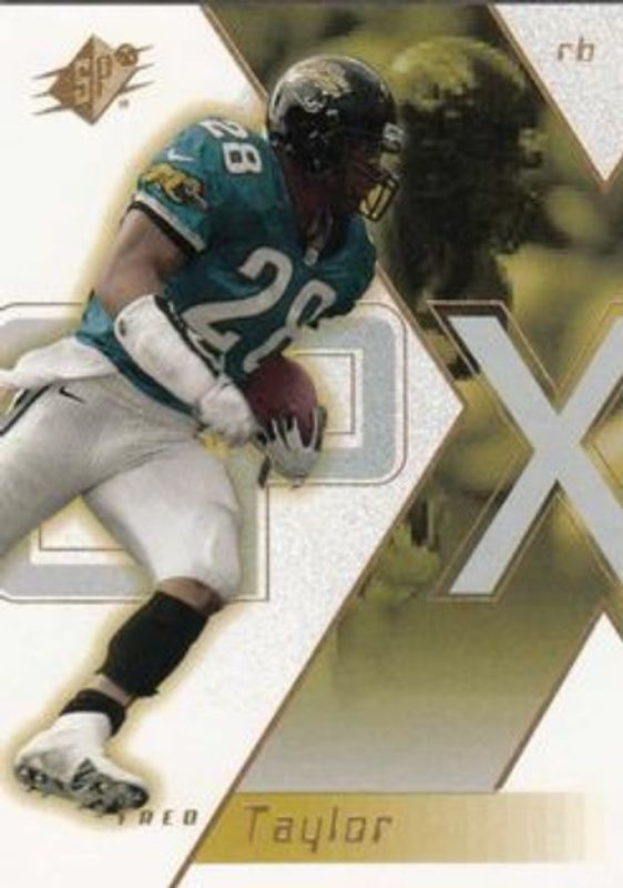 Fred Taylor 2000 SPx #38 Base /1350 Price Guide - Sports Card Investor