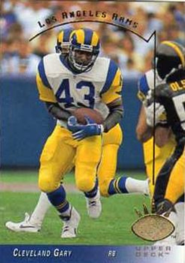 Cleveland Gary Football Cards Price Guide - Sports Card Investor