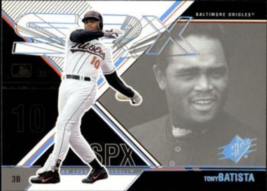 Tony Batista 2003 SPx #14 Base /999 Price Guide - Sports Card Investor