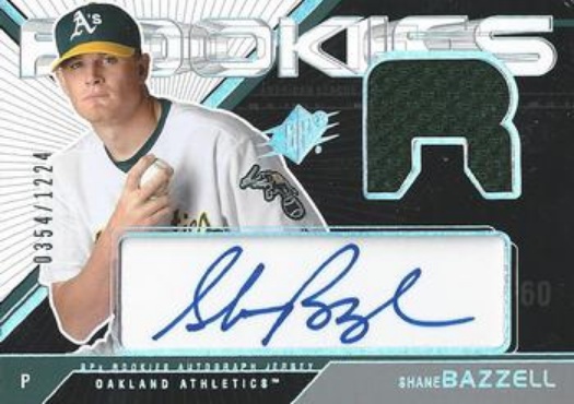 Shane Bazzell 2003 SPx #170 Base /999 Price Guide - Sports Card Investor