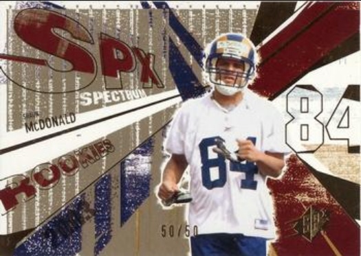 Shaun McDonald 2003 SPx #160 Spectrum /25 Price Guide - Sports Card ...