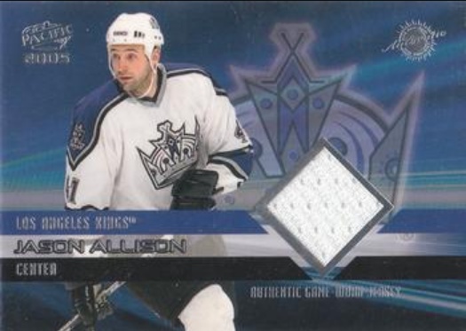 Jason Allison 2004 Pacific #18 Jerseys /850 Price Guide - Sports Card ...
