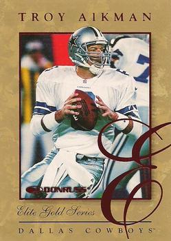 Troy Aikman 1997 Donruss #9 Elite - Gold /2000 Price Guide - Sports Card Investor