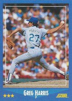 Greg Harris 1988 Score #179 Base Price Guide - Sports Card Investor