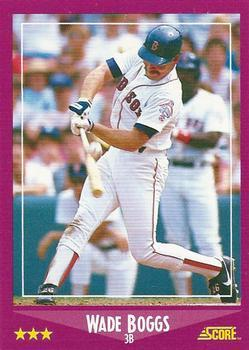 Wade Boggs 1988 Score #2 Glossy Price Guide - Sports Card Investor