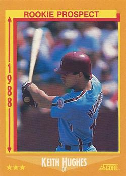 Keith Hughes 1988 Score #635 Base Price Guide - Sports Card Investor