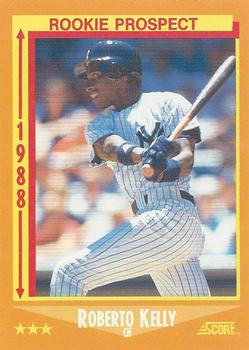 Roberto Kelly 1988 Score #634 Base Price Guide - Sports Card Investor