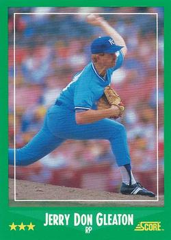 Jerry Don Gleaton 1988 Score #343 Base Price Guide - Sports Card Investor