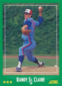 Randy St. Claire 1988 Score #397 Base Price Guide - Sports Card Investor