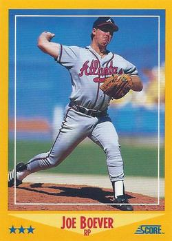 Joe Boever 1988 Score #542 Base Price Guide - Sports Card Investor