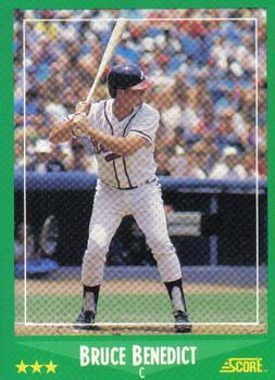Bruce Benedict 1988 Score #423 Glossy Price Guide - Sports Card Investor