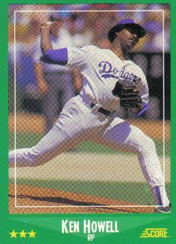 Ken Howell 1988 Score #406 Glossy Price Guide - Sports Card Investor