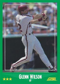 Glenn Wilson 1988 Score #405 Base Price Guide - Sports Card Investor