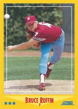 Bruce Ruffin 1988 Score #492 Base Price Guide - Sports Card Investor