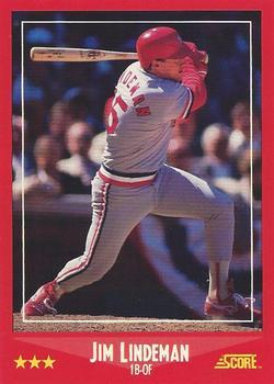 Jim Lindeman 1988 Score #302 Glossy Price Guide - Sports Card Investor