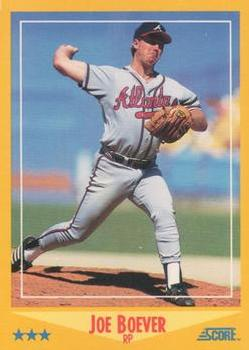 Joe Boever 1988 Score #542 Glossy Price Guide - Sports Card Investor