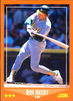 Ron Hassey 1988 Score Traded #33T Base Price Guide - Sports Card Investor