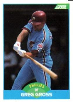 Greg Gross 1989 Score #125 Base Price Guide - Sports Card Investor