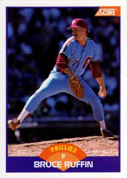 Bruce Ruffin 1989 Score #328 Base Price Guide - Sports Card Investor