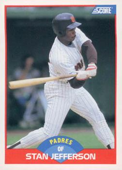 Stan Jefferson 1989 Score #519 Base Price Guide - Sports Card Investor