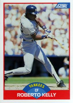 Roberto Kelly 1989 Score #487 Base Price Guide - Sports Card Investor
