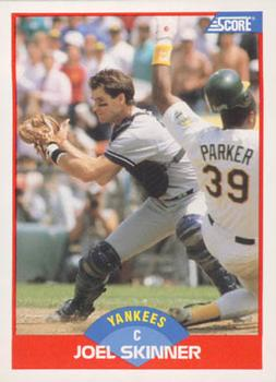 Joel Skinner 1989 Score #447 Base Price Guide - Sports Card Investor