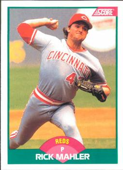 Rick Mahler 1989 Score Traded #79T Base Price Guide - Sports Card Investor