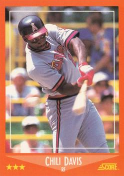 Chili Davis 1988 Score Traded #28T Base Price Guide - Sports Card Investor
