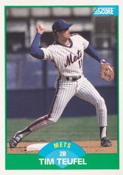 Tim Teufel 1989 Score #58 Base Price Guide - Sports Card Investor