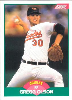 Gregg Olson 1989 Score Traded #96T Base Price Guide - Sports Card Investor