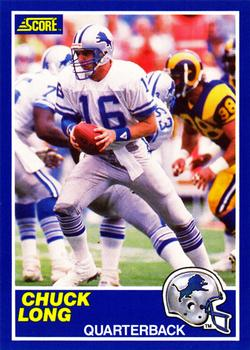 Chuck Long 1989 Score #16 Base Price Guide - Sports Card Investor