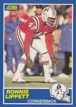 Ronnie Lippett 1989 Score #66 Base Price Guide - Sports Card Investor